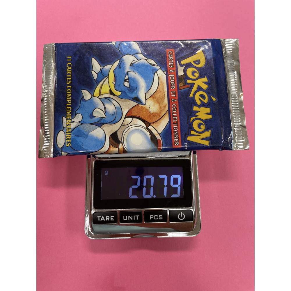 BOOSTER POKEMON SET DE BASE TORTANK 2ED FR LEGER