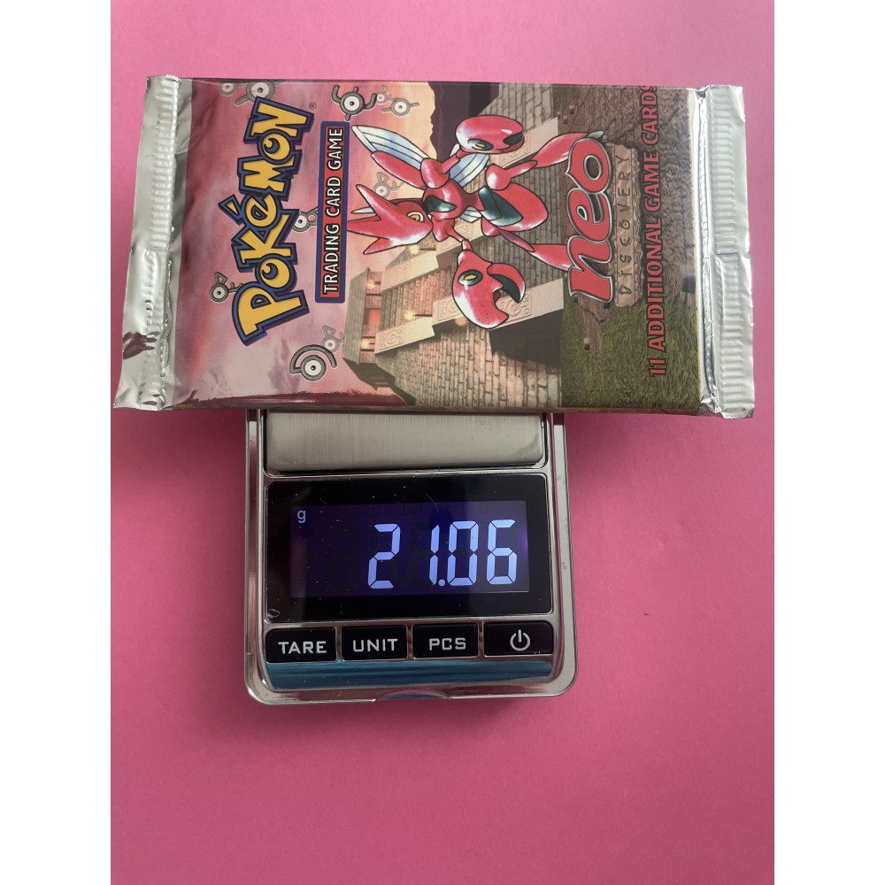 Booster Pokémon Neo Discovry version anglaise