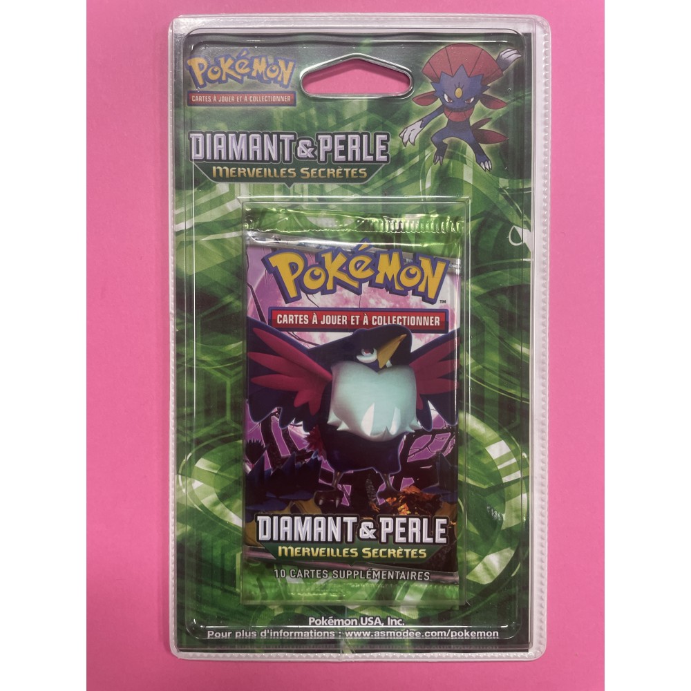 Art-set de 4 boosters Pokémon diamant et perles merveilles secrètes ...