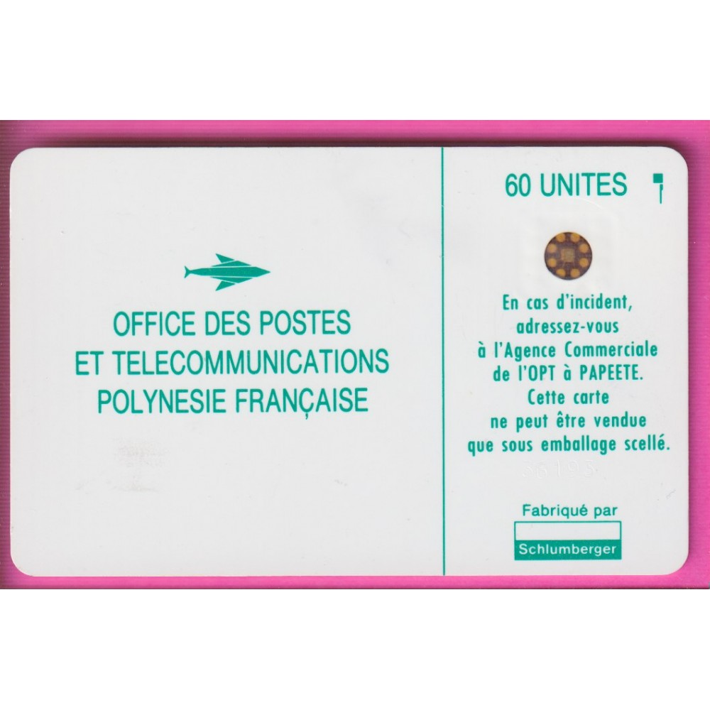 PF8 b 60 Ut SC4 ab Trou 6 VAHINE VERTE N° GRAND EMBOUTI double frappe VIDE