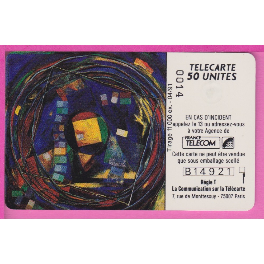 EN43a 04/91 GEM 2865 AFT SPIRALE TABL.DE SMETANA Laquée VIDE