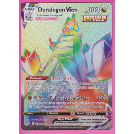 CARTE POKEMON 219/203 DURALUGON VMAX EVOLUTION CELESTE EPEE ET BOUCLIER ...
