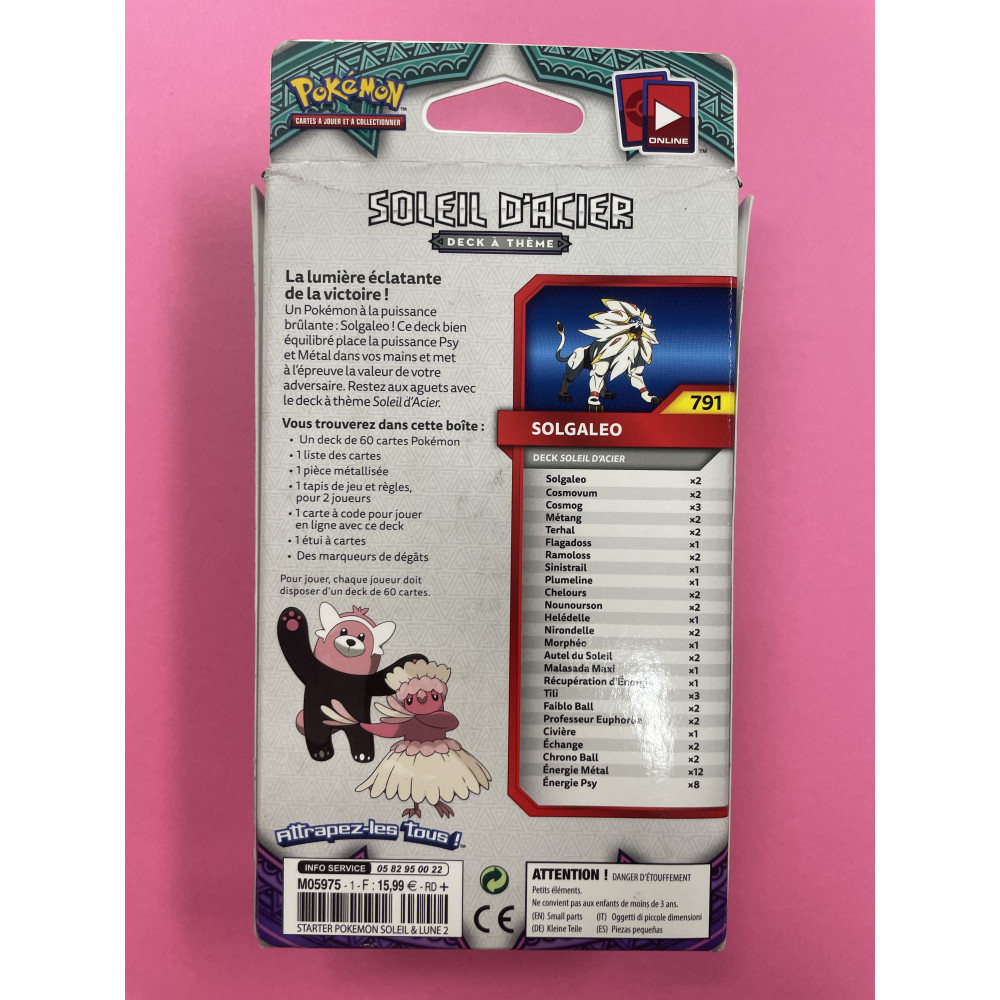 Deck Pokemon soleil et lune gardien ascendants