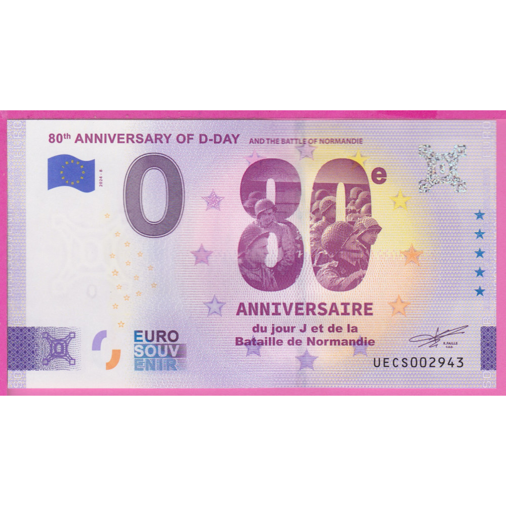 Billet De 0 Euros 2024